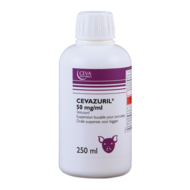 Cevazuril® 50 mg/ml / Produkte für Nutztiere / Produkte / Ceva Germany